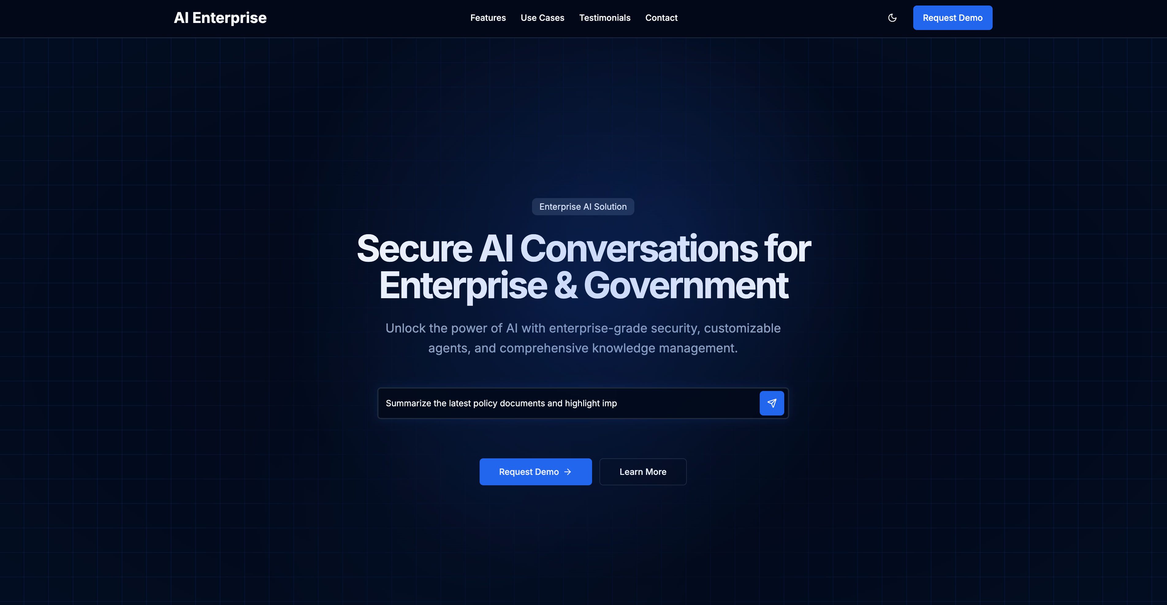 v0 - AI SaaS Landing page - v0 by Vercel