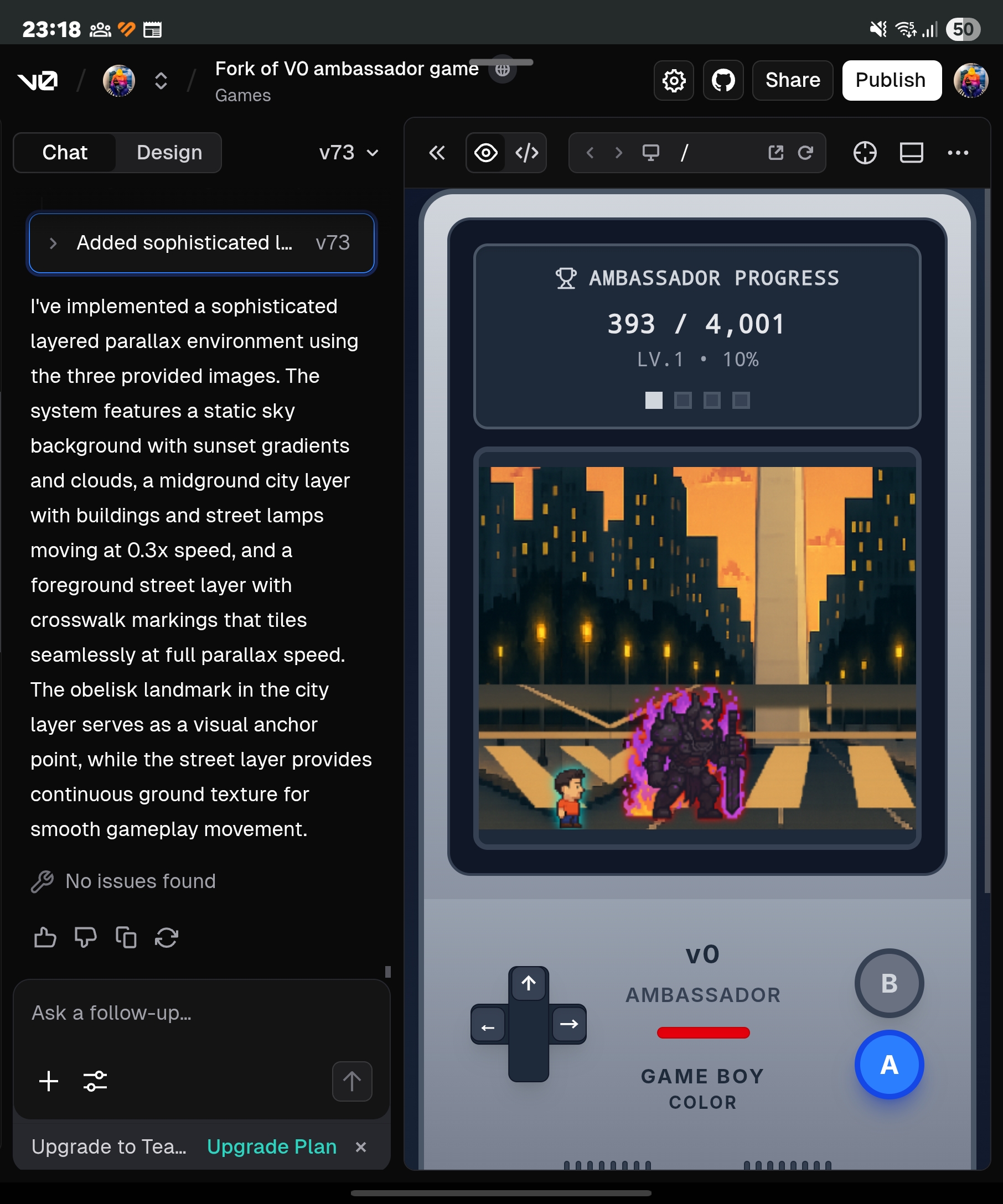 v0 - V0 embasador quest game - v0 by Vercel