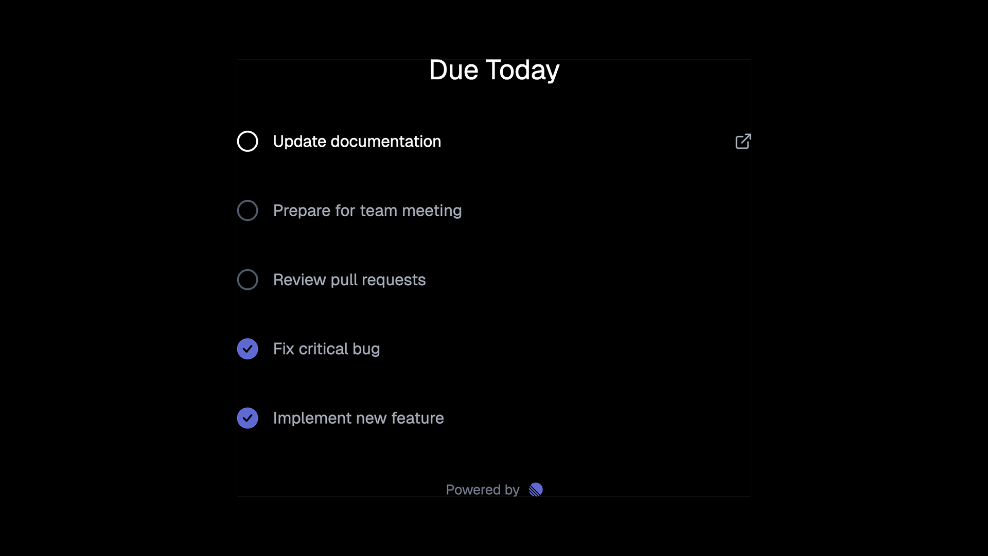v0 - p0: Minimalist Linear Task List - v0 by Vercel