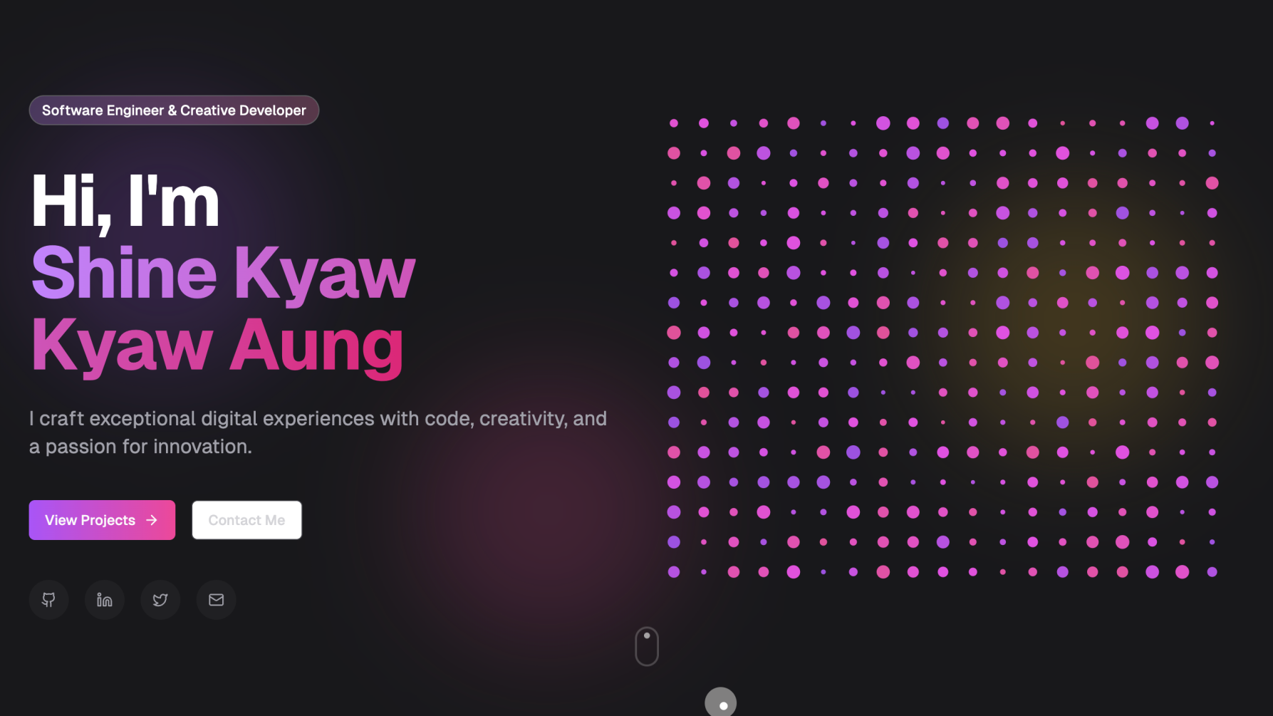 v0 - Creative portfolio - v0 by Vercel