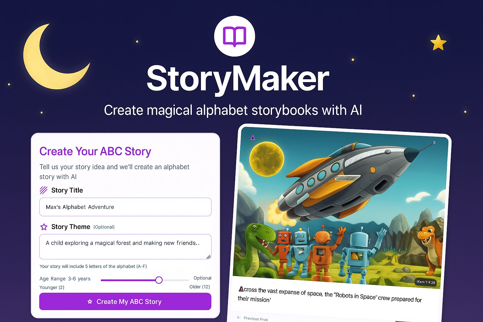 v0 - AI Story Book Creator - v0 by Vercel