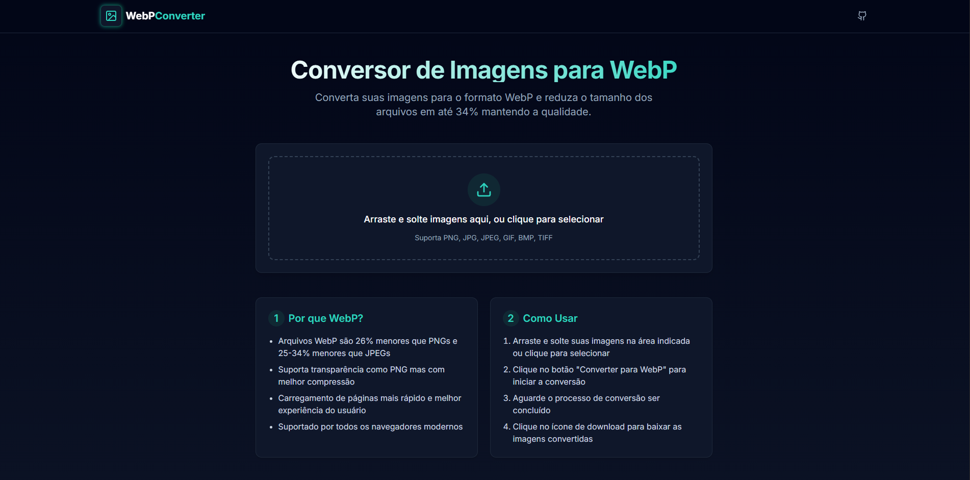 v0 - Free Webp Converter - v0 by Vercel