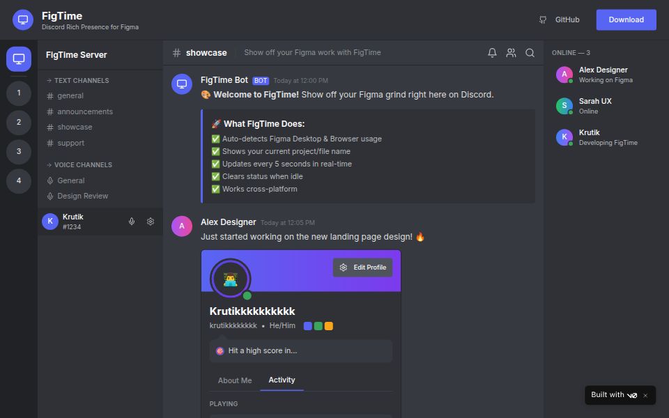 v0 - Figma Discord Integration - v0 by Vercel