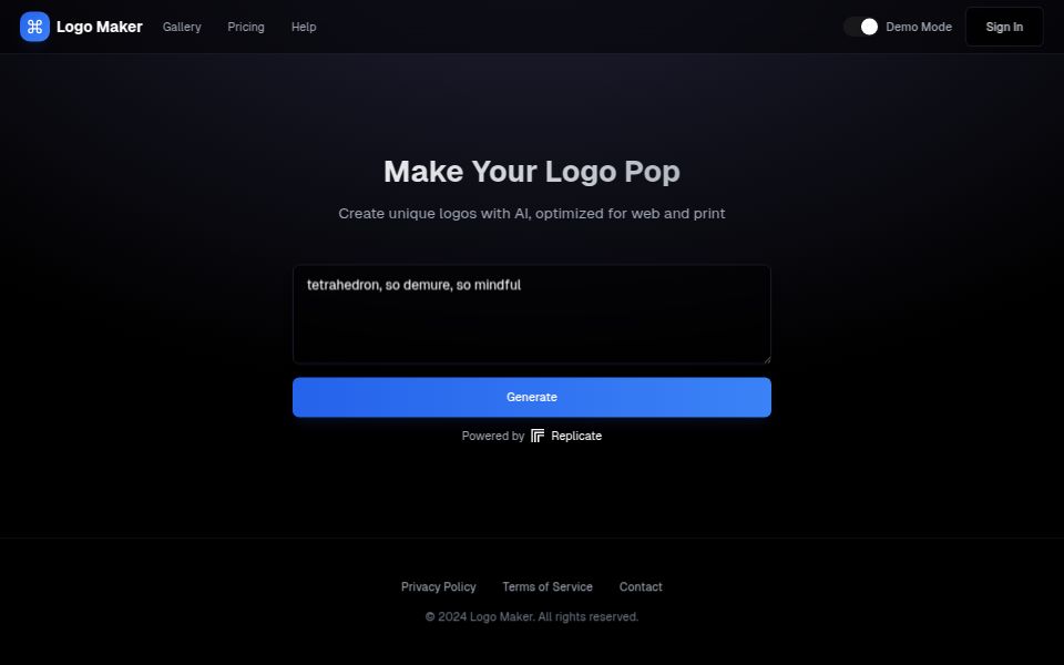 v0 - Logo Maker - v0 by Vercel