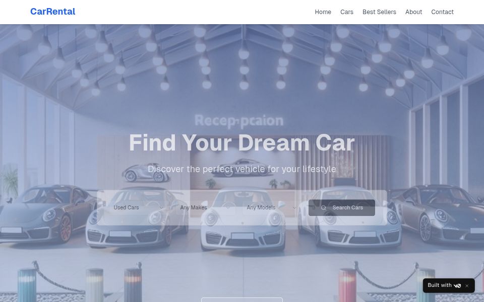 v0 - Car rental website clone - v0 by Vercel