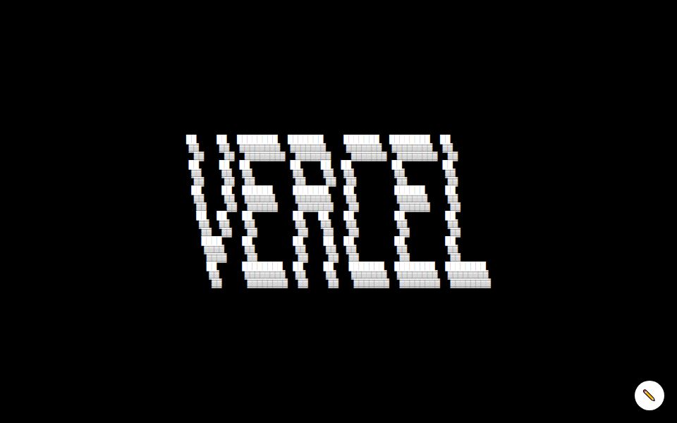 v0 - ASCII Text animation component - v0 by Vercel