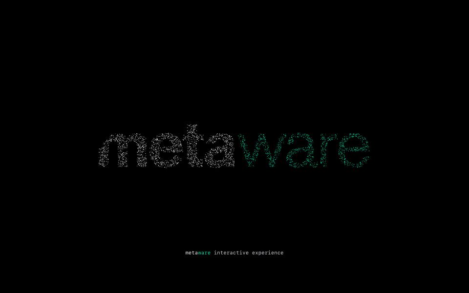 v0 - Metaware Logo Particles - v0 by Vercel