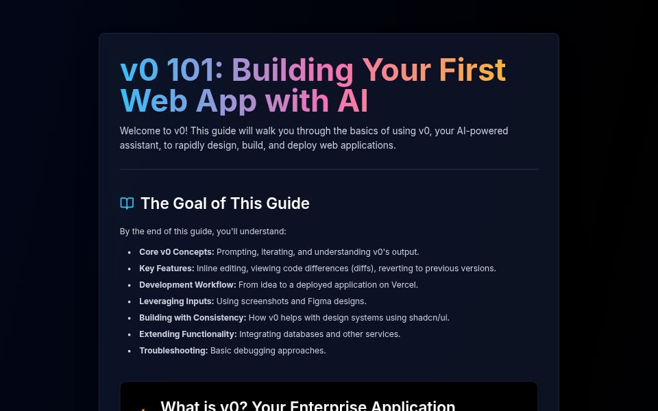 v0 - Vercel Integrations - v0 by Vercel