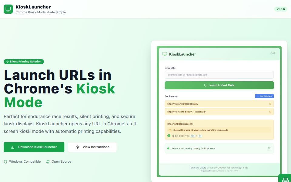 v0 - Kiosk Launcher - v0 by Vercel