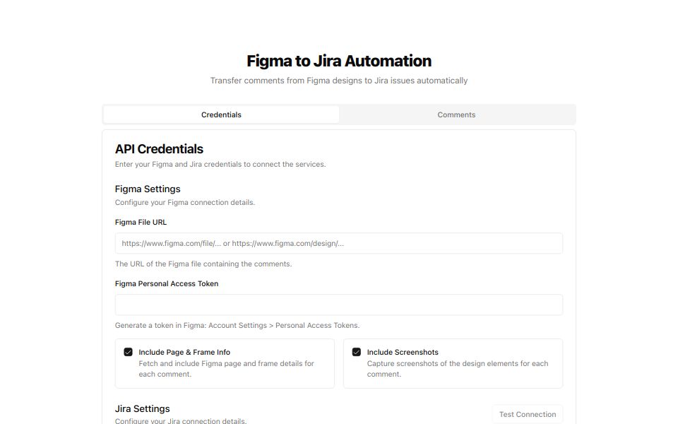 v0 - Figma to Jira automation - v0 by Vercel
