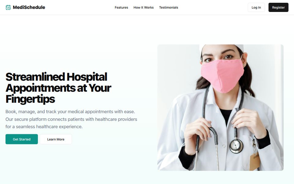 v0 - Hospital appointment app - v0 by Vercel