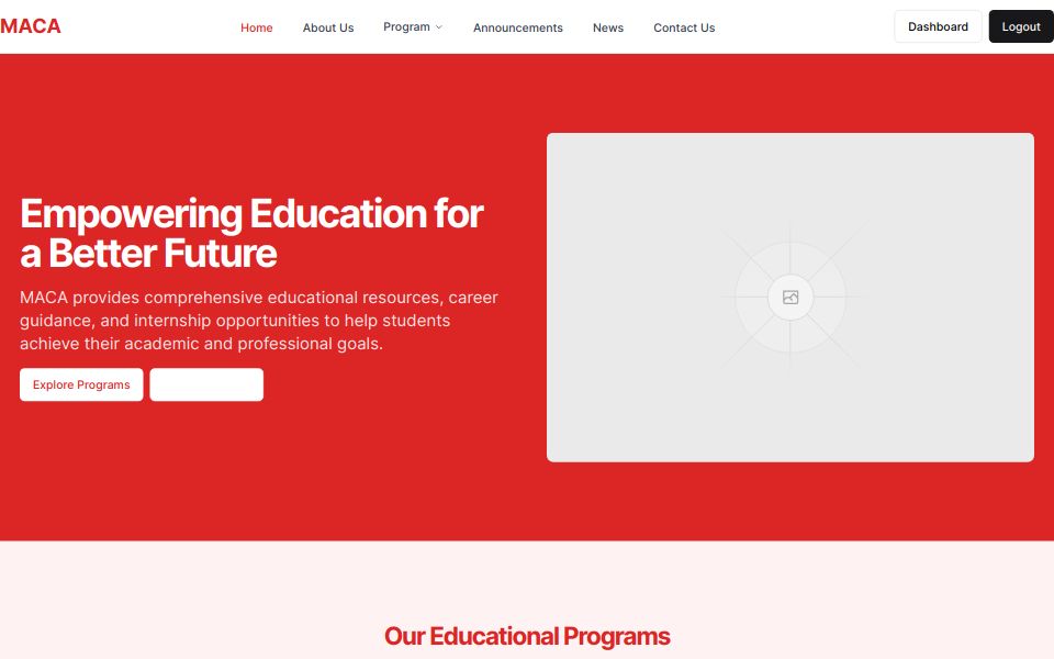 v0 - Maca education website - v0 by Vercel