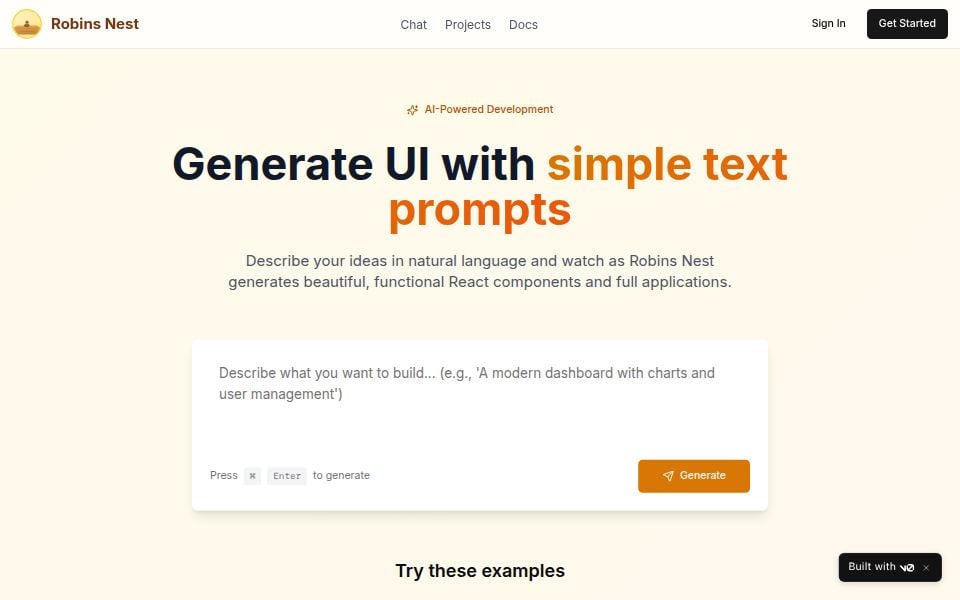 v0 - Recreate v0 application - v0 by Vercel
