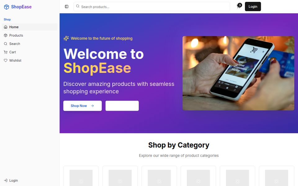 v0 - E-commerce online shopping app - v0 by Vercel