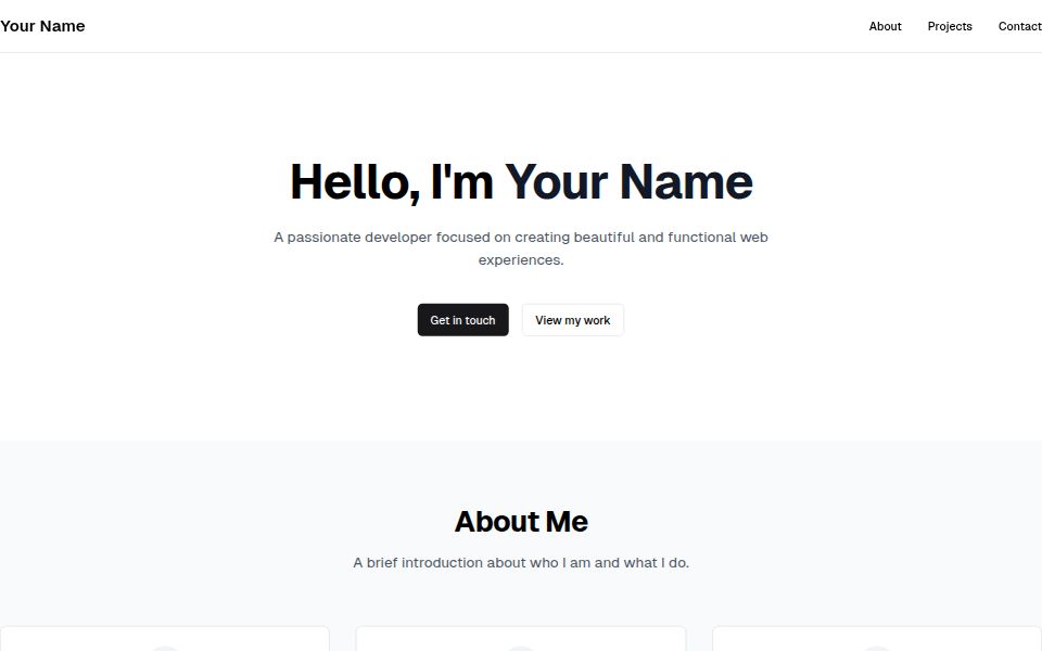 v0 - Simple website clone - v0 by Vercel