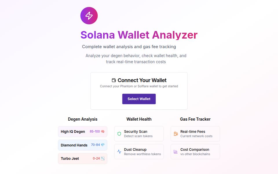 v0 - Solana wallet visualizer - v0 by Vercel