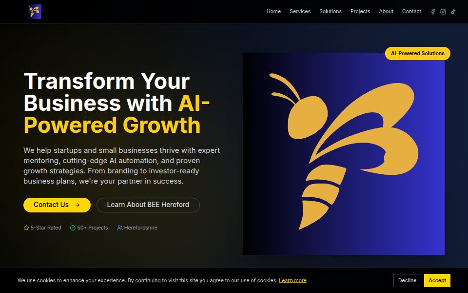 v0 - Bee confident website - v0 by Vercel