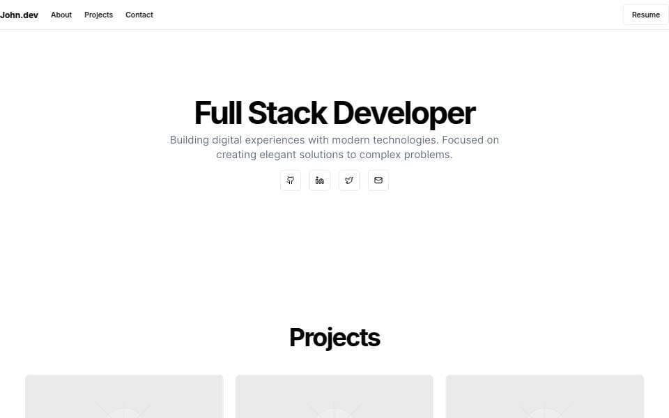 v0 - Portfolio - v0 by Vercel